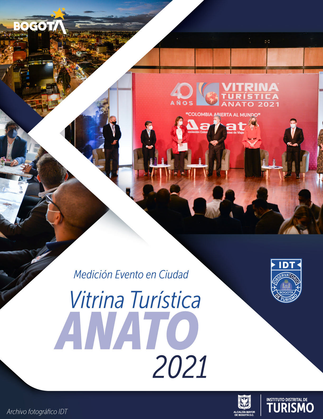 Medición Evento en Ciudad Vitrina Turística ANATO 2021 | Observatorio de Turismo de Bogotá